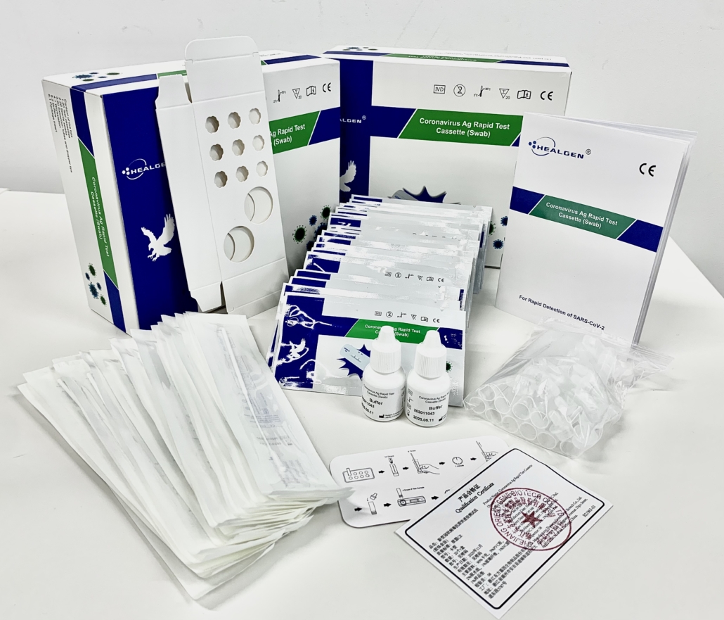 Healgen lateral flow, Rapid testing for SARS-CoV-2 antigen within 15 ...
